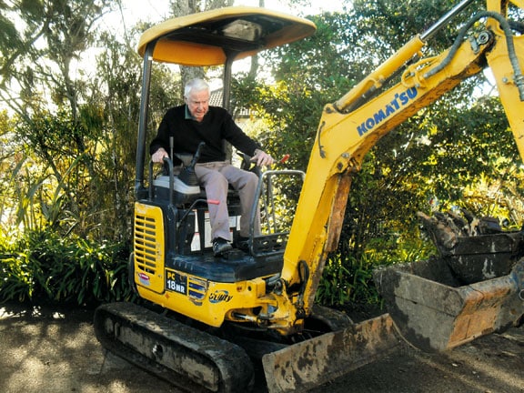 2007 Komatsu PC18MR-2 excavator review