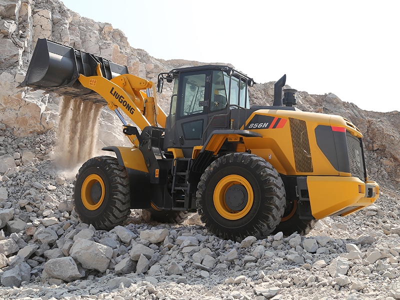 LiuGong 856H wheel loader arrives in Aus
