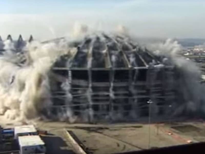 Satisfying stadium demolitions