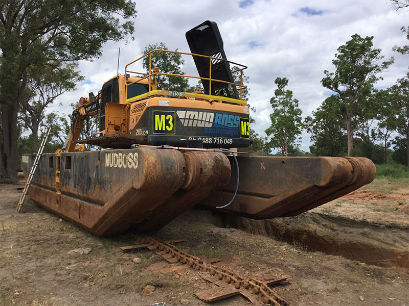 REMU Big Float amphibious excavator | Review