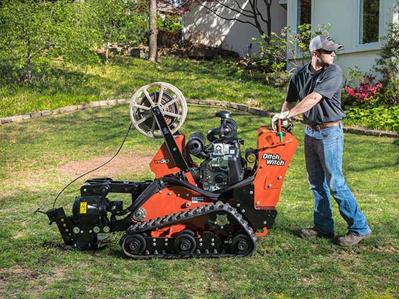 New VP30 cable trencher from Ditch Witch