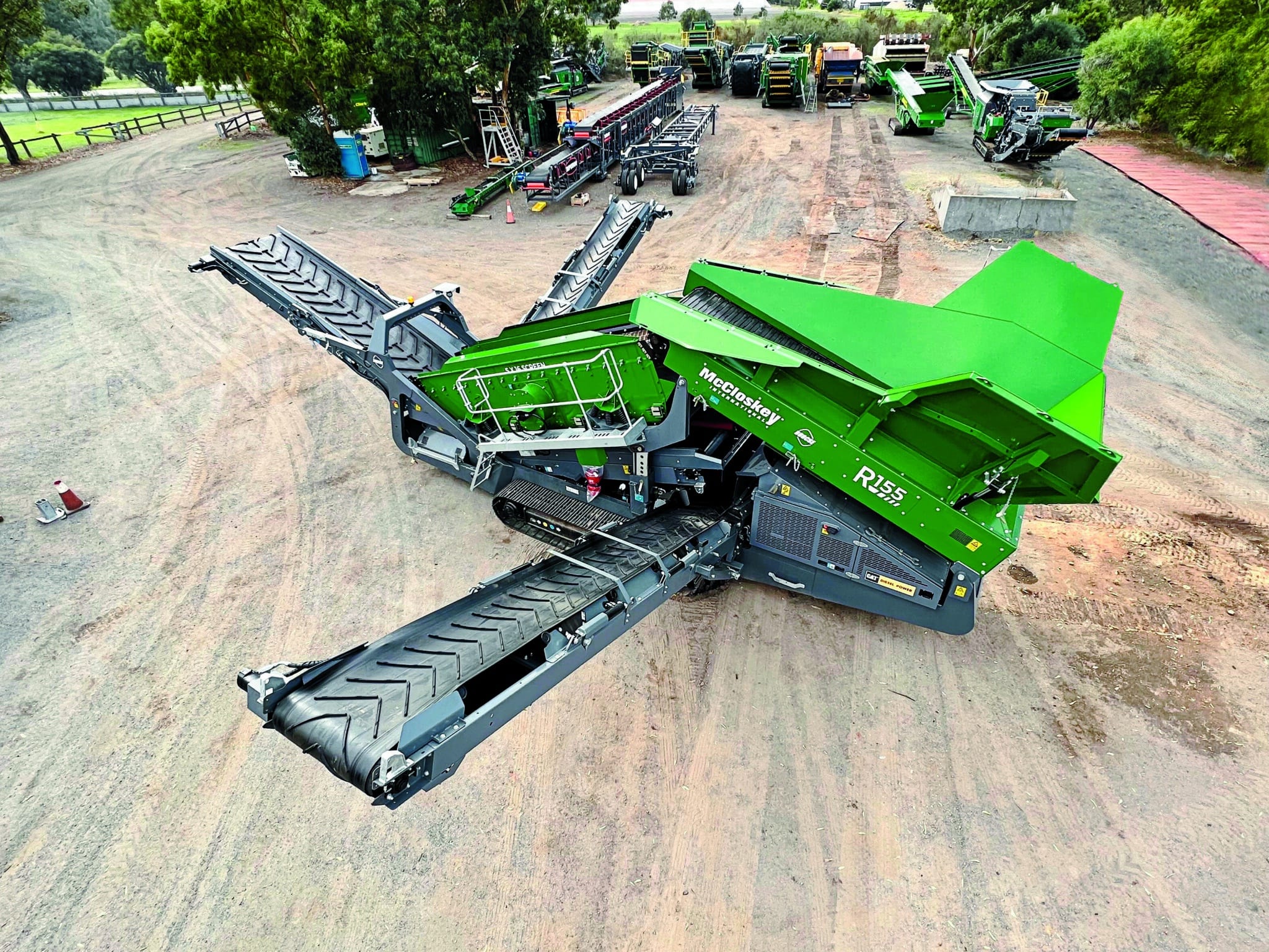 New-look McCloskey R155 reclaimer screen - TradeEarthmovers