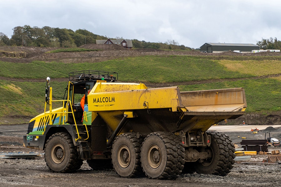 Rokbak RA30 helps bring surfing to Scotland - TradeEarthmovers