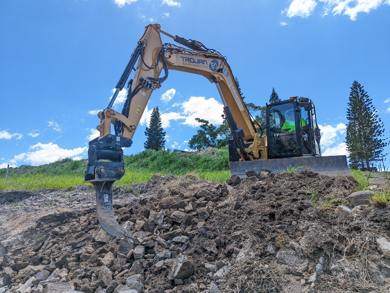 Cat attachments providing efficient work - TradeEarthmovers