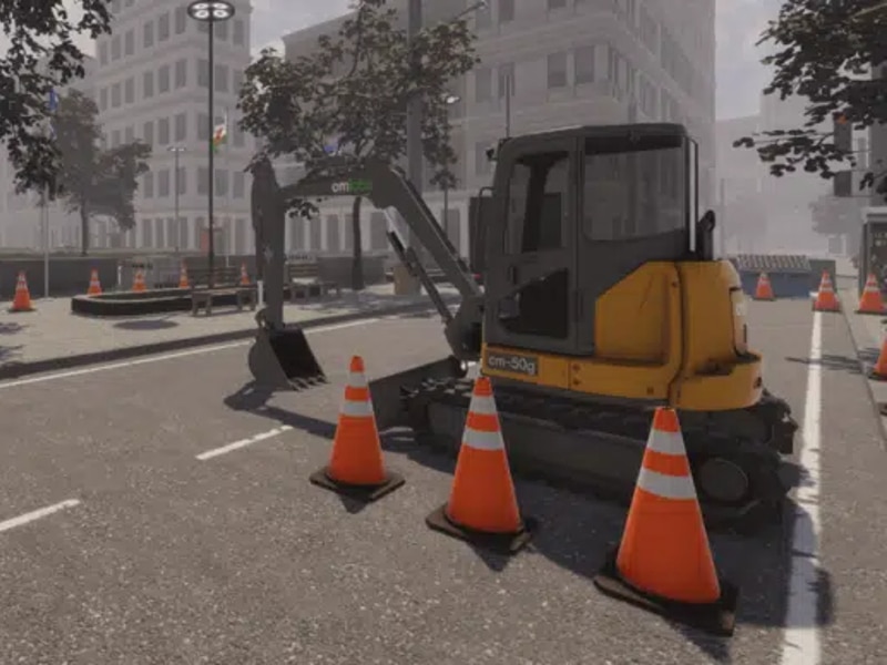 CM Labs launches first mini excavator simulator training - TradeEarthmovers