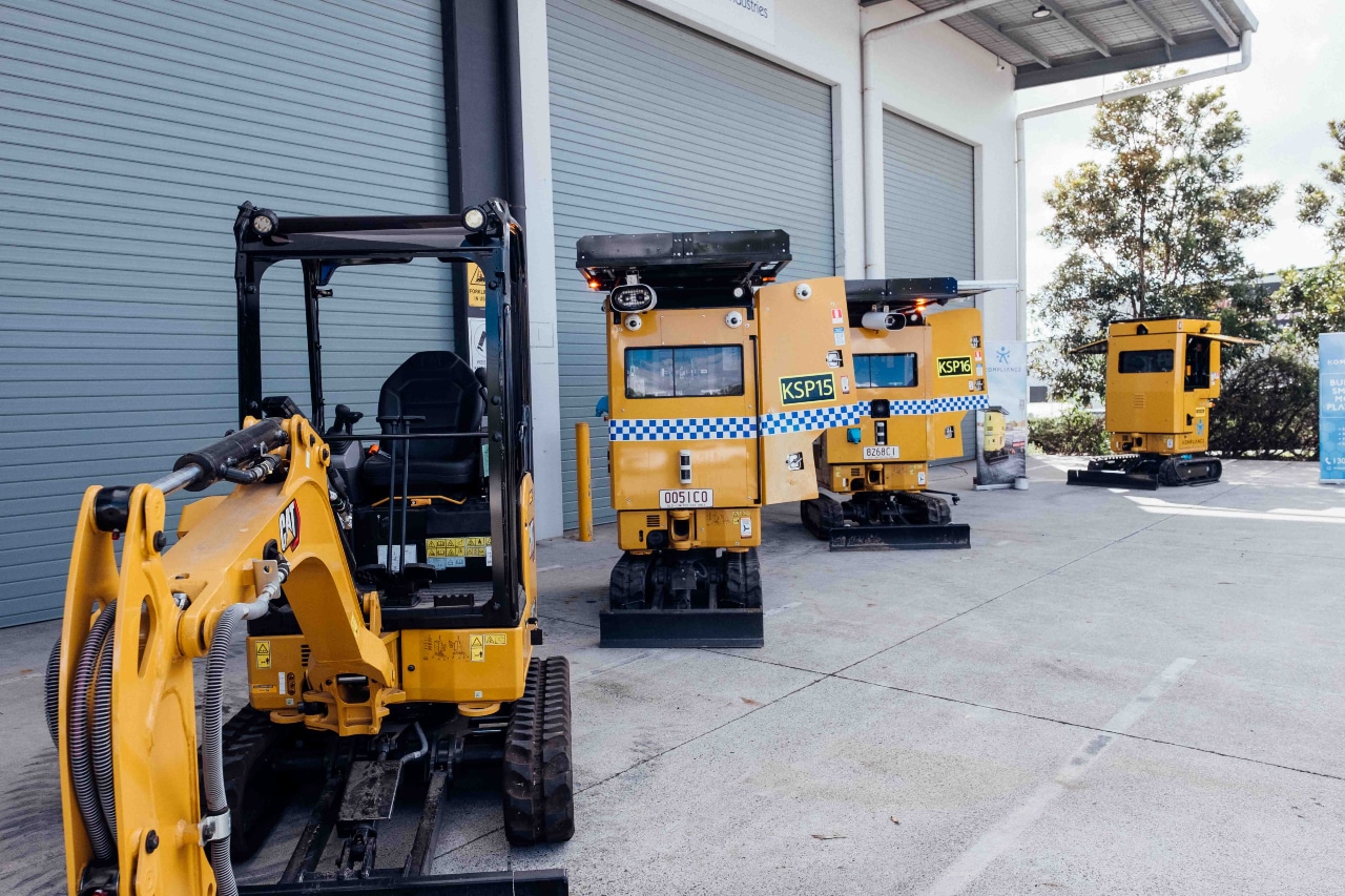 Cat mini excavators transformed into mobile monitoring stations ...