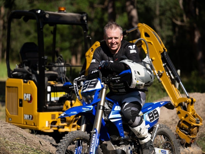 Bike racer Josh Green puts Cat on the track - TradeEarthmovers