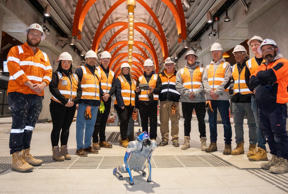 John Holland trials robotic dog for underground monitoring ...