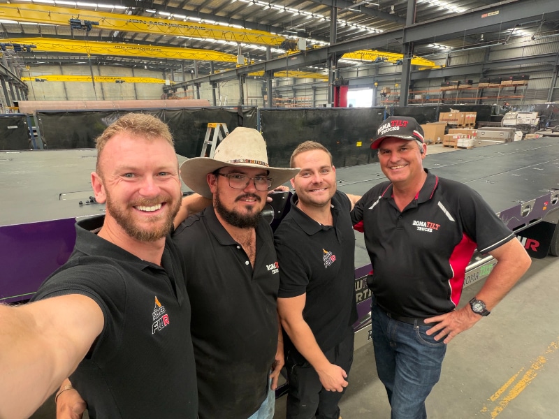 Roma Tilt Trucks' partnership with FWR Australia - TradeEarthmovers