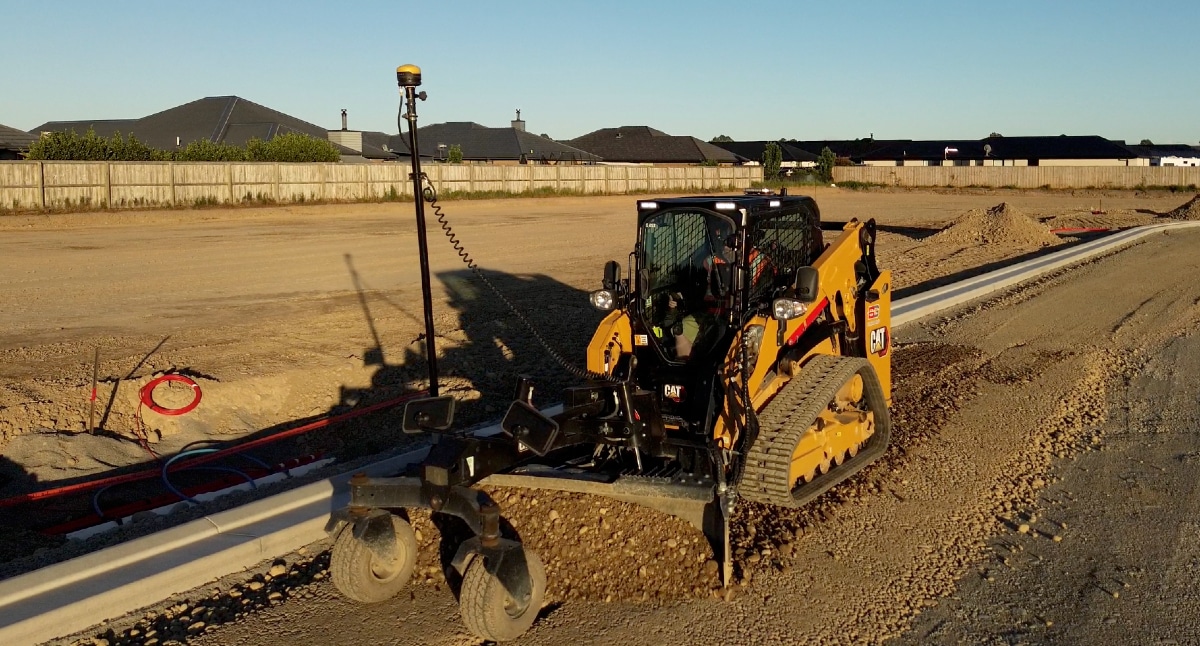 BG Contracting blown away by Cat 255 paired with grader blade ...